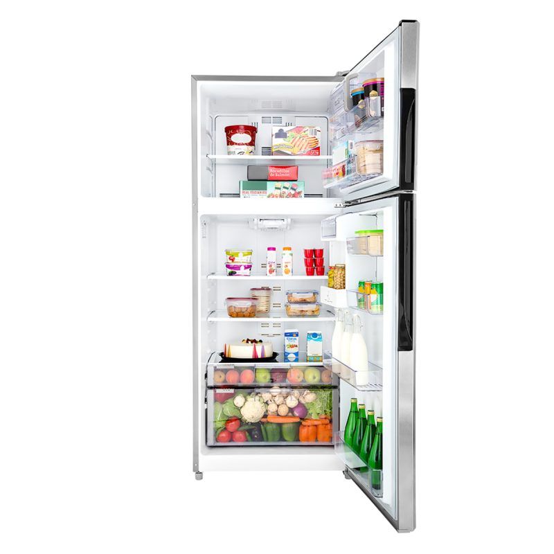 Refrigerador automático TMNF Mabe 2P 19", Inox, 510L, Display Touch ...