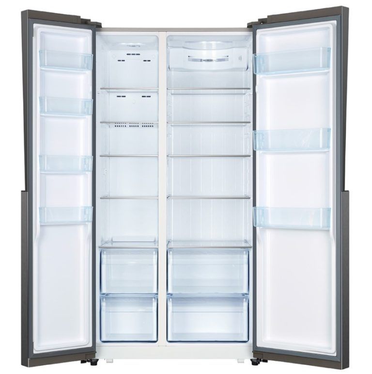 Refrigerador automático Mabe Side by Side 19", Inox, 521L, Display ...
